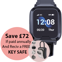 Emergency Alert Watch for Seniors | Smart Watch with Fall Detection